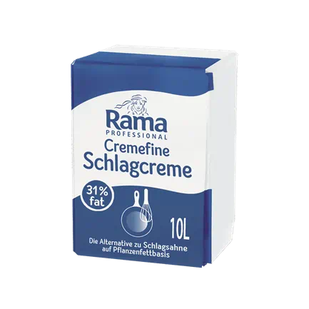 Rama Cremefine 31% Fett: im 10l Format: Schlägt jede Sahne