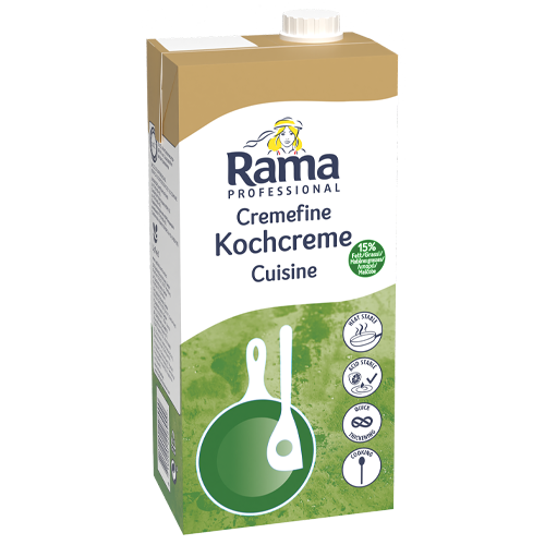 Rama Cremefine 15% Fett: Für heiße und kalten Einsatz