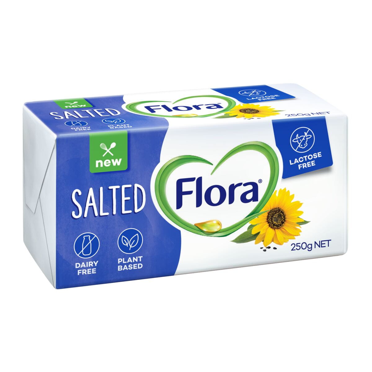 Flora Plant-based Block Salted 250g